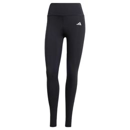 adidas Performance Sporthose 'OPT ESS SIP' Damen Gr&ouml;&szlig;e XS/S schwarz / wei&szlig;