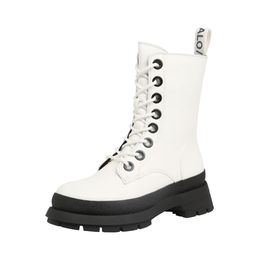 Buffalo Lace-Up Ankle Boots 'Scarlet' female White size 41
