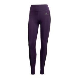 ADIDAS PERFORMANCE Workout Pants 'Optime Essentials' female size XS Aubergine / Black
