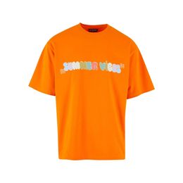 2y Studios T-Shirt 'Summer Vibes' Herren Gr&ouml;&szlig;e XL blau / gr&uuml;n / orange / wei&szlig;