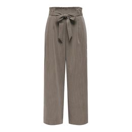 Only Pleat-Front Pants 'ONLMarsa' female Brown size XXL