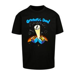 Merchcode T-Shirt 'Grateful Dead Spot' Herren Gr&ouml;&szlig;e XL neonblau / hellgelb / orange / schwarz