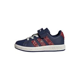 adidas Sportswear Sneaker 'Marvel Spider-Man Grand Court' Jungen Gr&ouml;&szlig;e 29 dunkelblau / weinrot / wei&szlig;