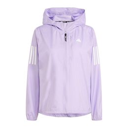 adidas Performance Sportjacke 'Own The Run' Damen Gr&ouml;&szlig;e XXXS/XXS lavendel / wei&szlig;