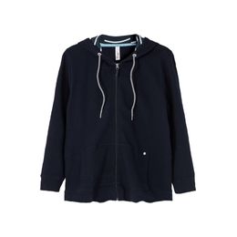sheego Sweatjacke Damen Gr&ouml;&szlig;e L nachtblau