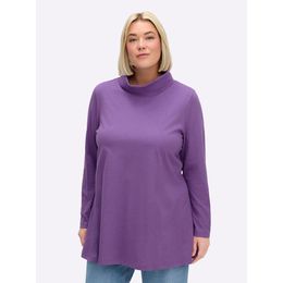 sheego Shirt female Purple size 56/58
