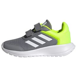 adidas Performance Sportschuh 'Tensaur 2.0' Jungen Gr&ouml;&szlig;e 4.5 dunkelgrau / hellgr&uuml;n / wei&szlig;