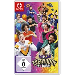 NINTENDO SWITCH Spielesoftware "Everybody 1-2-Switch", Nintendo Switch, bunt, Spielesoftware