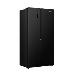 Gorenje Side-by-Side "NRS917E41", kein Wasserspenderschwarz inox, K&uuml;hlschr&auml;nke, MultiAirFlow-System