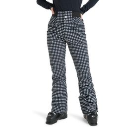 Roxy Damen Snowboardhose "Rising High 15K"whisper wei&szlig; small dots, Gr. S, Obermaterial: 49% Polyester, 39% Polyester, 12% Elasthan;, Hosen