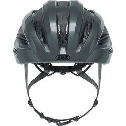 Abus Rennradhelm "MACATOR", S Kopfumfang: 51cm - 55cm, grau, Helme