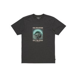Quiksilver Herren T-Shirt "Feel The Outside", braun, Gr. S, Obermaterial: 60% Baumwolle, 40% Polyester;, Shirts