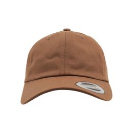 Flexfit Damen Flex Cap "Flexfit Unisex Low Profile Cotton Twill"tan, unifarben, 100% Baumwolle, Caps