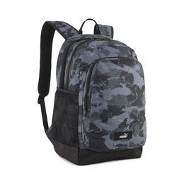 Puma Freizeitrucksack "Puma Academy 29 l Rucksack mit Allover-Print Erwachsene", B/H/T: 15,5cm x 47,5cm x 20cm, onesizeschwarz camo aop, Rucks&auml;cke