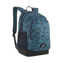 Puma Freizeitrucksack "Puma Academy 29 l Rucksack mit Allover-Print Erwachsene", B/H/T: 15,5cm x 47,5cm x 20cm, onesizeemerald ice mid 90's aop gr&uuml;n,