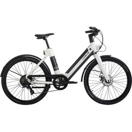 VOGUE BIKE E-Bike "C4", 48cm, 26 Zoll (66,04cm), wei&szlig;, Elektrofahrr&auml;der, Pedelec, Elektrofahrrad f&uuml;r Damen u. Herren