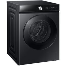 Samsung Waschtrockner "WD90DB8B85GBU2", B:60cm H:85cm T:60cm, schwarz, Waschtrockner, automatische Waschmittel-Dosierung