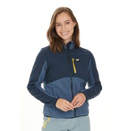 WHISTLER Damen Fleecejacke "Evo", blau, Gr. 48, unifarben, 100% Polyester, Jacken, mit atmungsaktiver Funktion