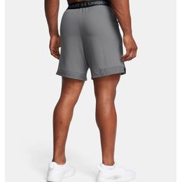Under Armour Herren Shorts "UA VANISH WOVEN 6IN SHORTS", grau, Gr. XXL, Obermaterial: 100% Polyester, Hosen, sportlicher Stil, aus Polyester,
