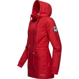 Navahoo Damen Outdoorjacke "Neophee", rot, Basic, Gr. S, Obermaterial: 100% Polyester; Futter: 100% Polyester; &Auml;rmelfutter: 100% Polyester, Jacken,