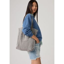 Levi's Beuteltasche LEVI'S "LEVIS TOTE", Damen, sunshine evening, Denim/Jeans, Baumwolle, Taschen Beuteltasche, aus Denim, mit Au&szlig;entasche
