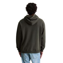 Marc O'Polo Herren Hoodiecloudburst, Gr. M, MARC O'POLO DENIM, unifarben, Sweatware, Obermaterial: 100% Baumwolle, Sweatshirts, relaxed fit, K&auml;ngurutasche,