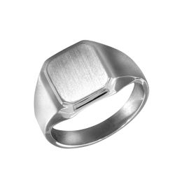 Firetti Herren Fingerring "Schmuck Geschenk Silber 925 Silberring Siegelring", 20, Silber 925 (Sterlingsilber), 14mm, silber, Silber 925