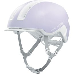 Abus Fahrradhelm "HUD-Y", L Kopfumfang: 57cm - 61cm, lila, Helme