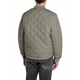 Replay Herren Steppjackelight military, Gr. XXL, unifarben, Web, Obermaterial: 72% Polyester, 28% Polyamid. Futter: 100% Polyester. Wattierung: 100%