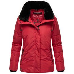 Navahoo Damen Winterjacke "Frostii XIV", rot, Gr. M, Obermaterial: 100% Polyester; Futter: 100% Polyester; Wattierung: 100% Polyester; &Auml;rmelfutter: