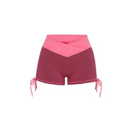 faina Athlsr Shorts 'Fashion Look' Damen Gr&ouml;&szlig;e 36 pink / schwarz