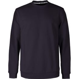 INDICODE Herren Sweatshirt "INFence", schwarz, Gr. L, unifarben, Sweatware, Obermaterial: 60% Baumwolle, 40% Polyester, Sweatshirts