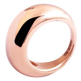 Adelia&acute;s ADELIA ́S Damen Fingerring "Damen Ring aus Edelstahl", 56, Edelstahlgold, Edelstahl, Fingerringe, Zum Verschenken &ndash; passend f&uuml;r viele Anl&auml;sse