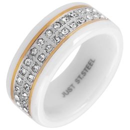 Adelia&acute;s ADELIA ́S Fingerring "Damen Ring aus Edelstahl", 58, Edelstahlsilber, Edelstahl, Fingerringe, Zum Verschenken an Menschen, die Ihnen am Herzen liegen