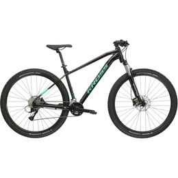 KROSS Mountainbike "Hardtail Level 1.0", 48cm, 29 Zoll (73,66cm) hinten: 29 Zoll (73,66cm), schwarz, Fahrr&auml;der