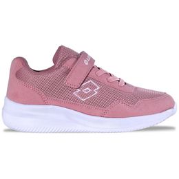 Lotto Damen Sneaker, Gr. 34leuchtendespink, rose, Kunstfaser, Synthetik, unifarben, Schuhe, - in kinderfu&szlig;gerechter Passform