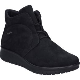 Josef Seibel Damen Schn&uuml;rschuh "Calais 80, schwarz", Gr. 41, schwarz, Obermaterial: 100% Textilmaterial TEXMAT., Schuhe