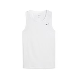 Puma Damen Trainingsshirt "TAD ESSENTIALS Tanktop Damen"wei&szlig;, Gr. L, Obermaterial: 100% Polyester, Shirts