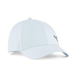 Puma Kinder Flex Cap "Essentials Metal Puma Cat Baseball-Cap Jugendliche"fresh water blau, Gr. 2, unifarben, Futter Vorderteil: 100% Polyester, Caps