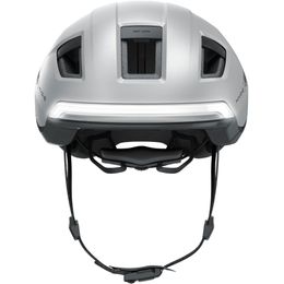 Abus Fahrradhelm "HYP-E", S Kopfumfang: 51cm - 55cm, silber, Helme