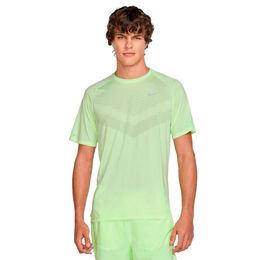 Nike Stride Dri-Fit ADV SS Top Bekleidung Herren gr&uuml;n