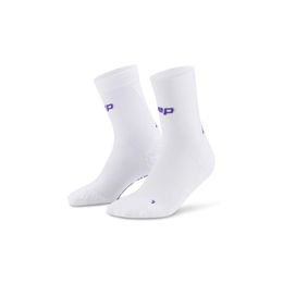 CEP Core Run Ultralight Mid Cut Socks Bekleidung Damen wei&szlig;