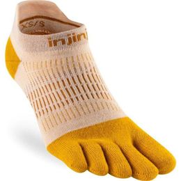 injinji Run Lightweight No-Show Bekleidung Damen beige