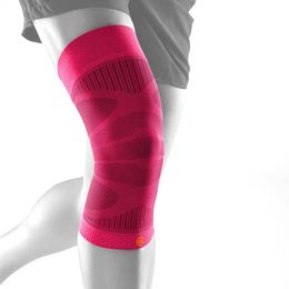Bauerfeind Sports Compression Knee Support Bekleidung Unisex pink