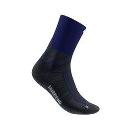 Bauerfeind Sports Run Performance Mid Cut Socks Bekleidung Herren blau