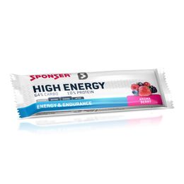Sponser High Energy Bar - Berry (30 x 45g) Ern&auml;hrung Unisex