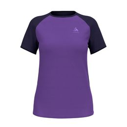 Odlo X-Alp Trail T-Shirt Crew Neck S/S Bekleidung Damen lila