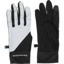 Endurance Mingus Running Gloves Bekleidung Unisex silber