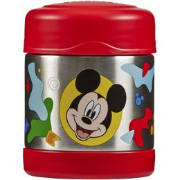 Thermobeh&auml;lter Thermos "FUNTAINER FOOD JAR DISNEY, Thermobeh&auml;lter f&uuml;r Essen, sp&uuml;lmaschinenfest", disney mickey classic, B:9cm H:12cm, Lebensmittelaufbewahrungsbeh&auml;lter, 0,3l, 7h hei&szlig; & 7h kalt, dicht & auslaufsicher