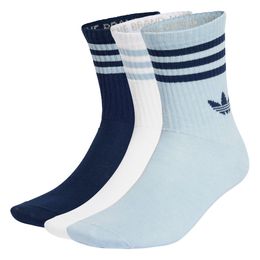 adidas originals Socken Damen Gr&ouml;&szlig;e 31/33 navy / hellblau / wei&szlig;
